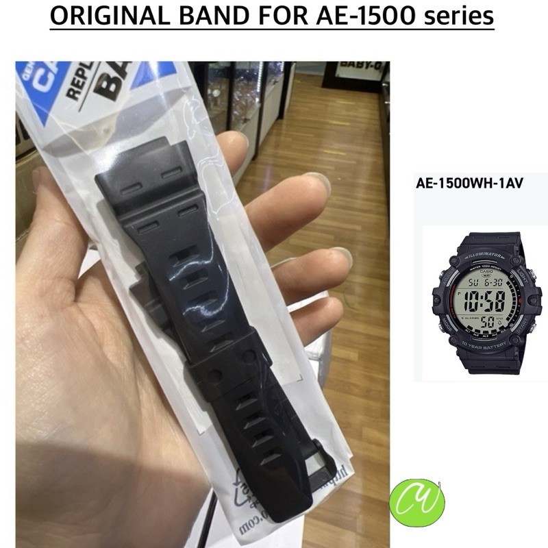 [CASIO BAND] CASIO AE-1500WH / WHX ORIGINAL BAND FOR AE-1500 SERIES | Shopee Malaysia