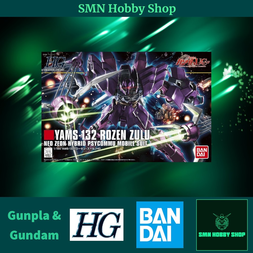 HG 1/144 YAMS-132 Rozen Zulu 149 Gunpla Gundam Toys Plastic Model Kit ...