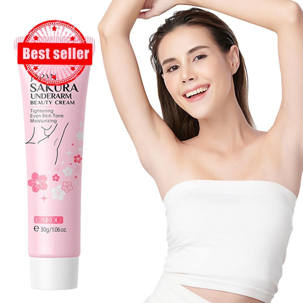 Laikou 30g Armpit Cream Long-lasting Deodorization Care Mild Underarm ...