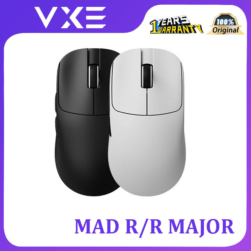 VXE MAD R/R MAJOR wireless dual-mode gaming mouse PAW3395/3950 supports ...