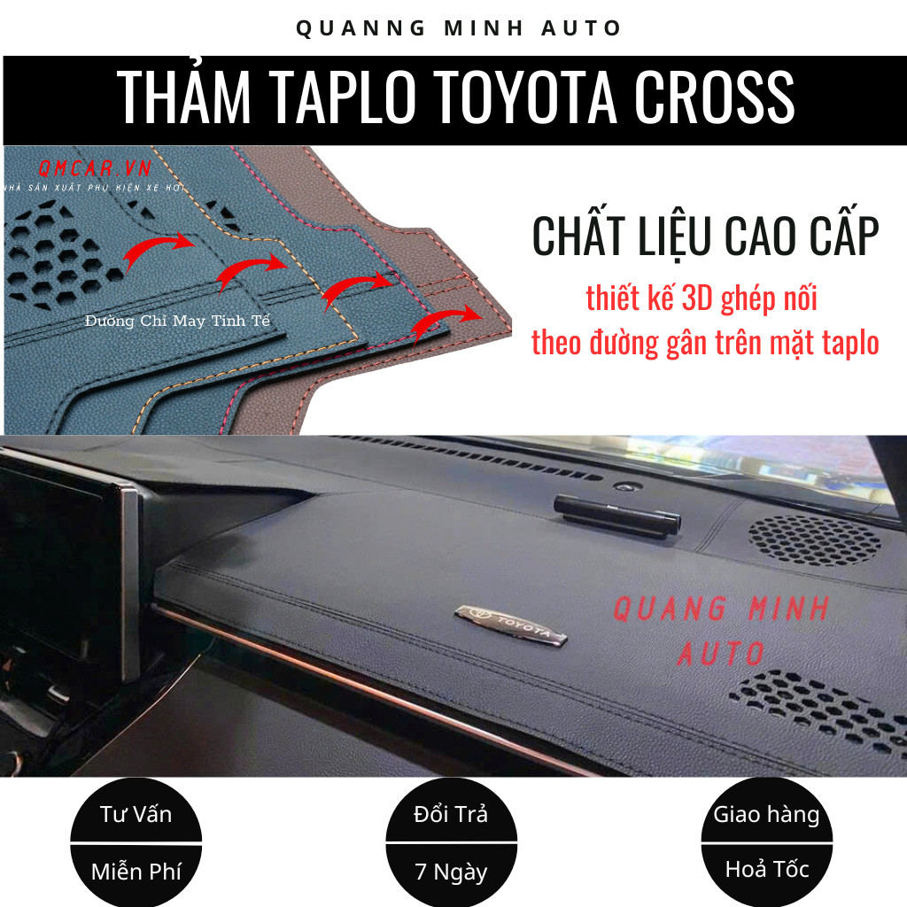 Car Taplo Carpets, Toyota Cross Pu Nappa Leather Taplo Carpets Designed ...
