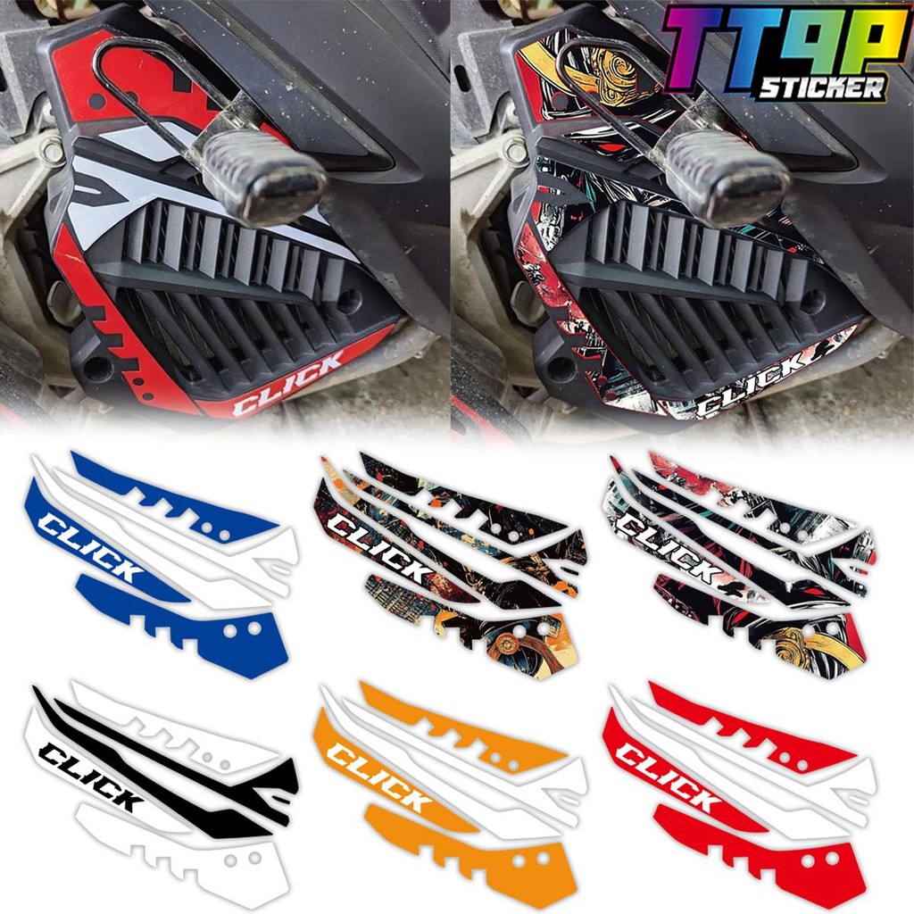 Radiator Reflective Sticker for Honda Click 125i 150i 160 V2 V3 ...