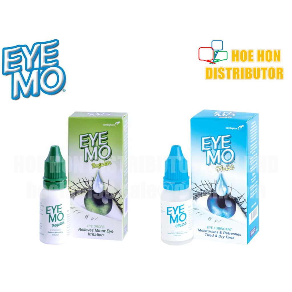 Eye Mo 7.5ml Regular / Moist Eye Drops Relieves Minor Irritation ...