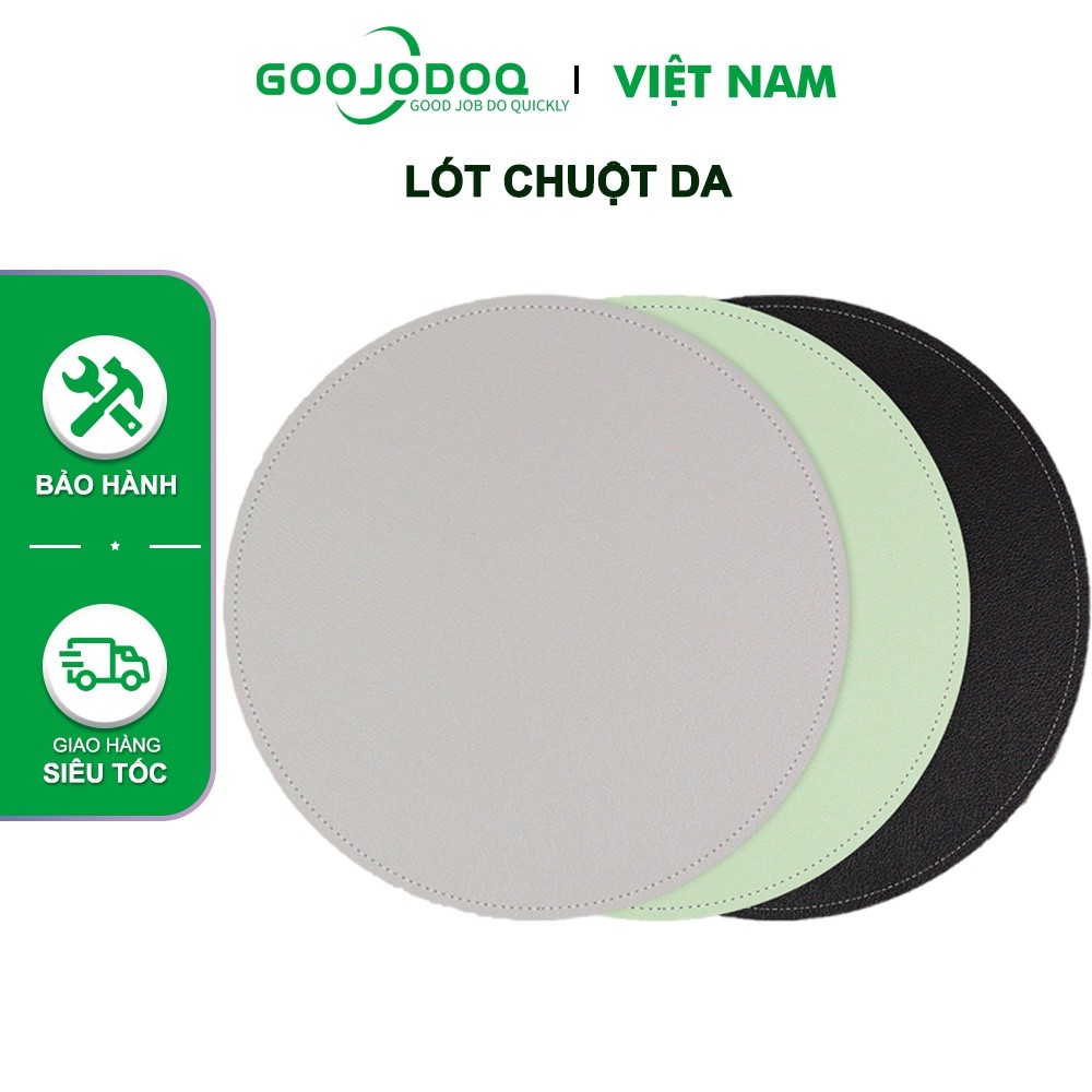 Goojodoq Anti-slip computer gaming desk circular touch mouse pad ...