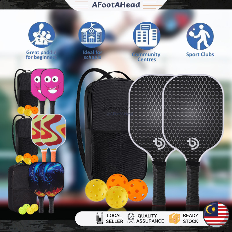 Pickle Ball Paddle Racket Set USAPA Pickleball Racket Approved Carbon ...