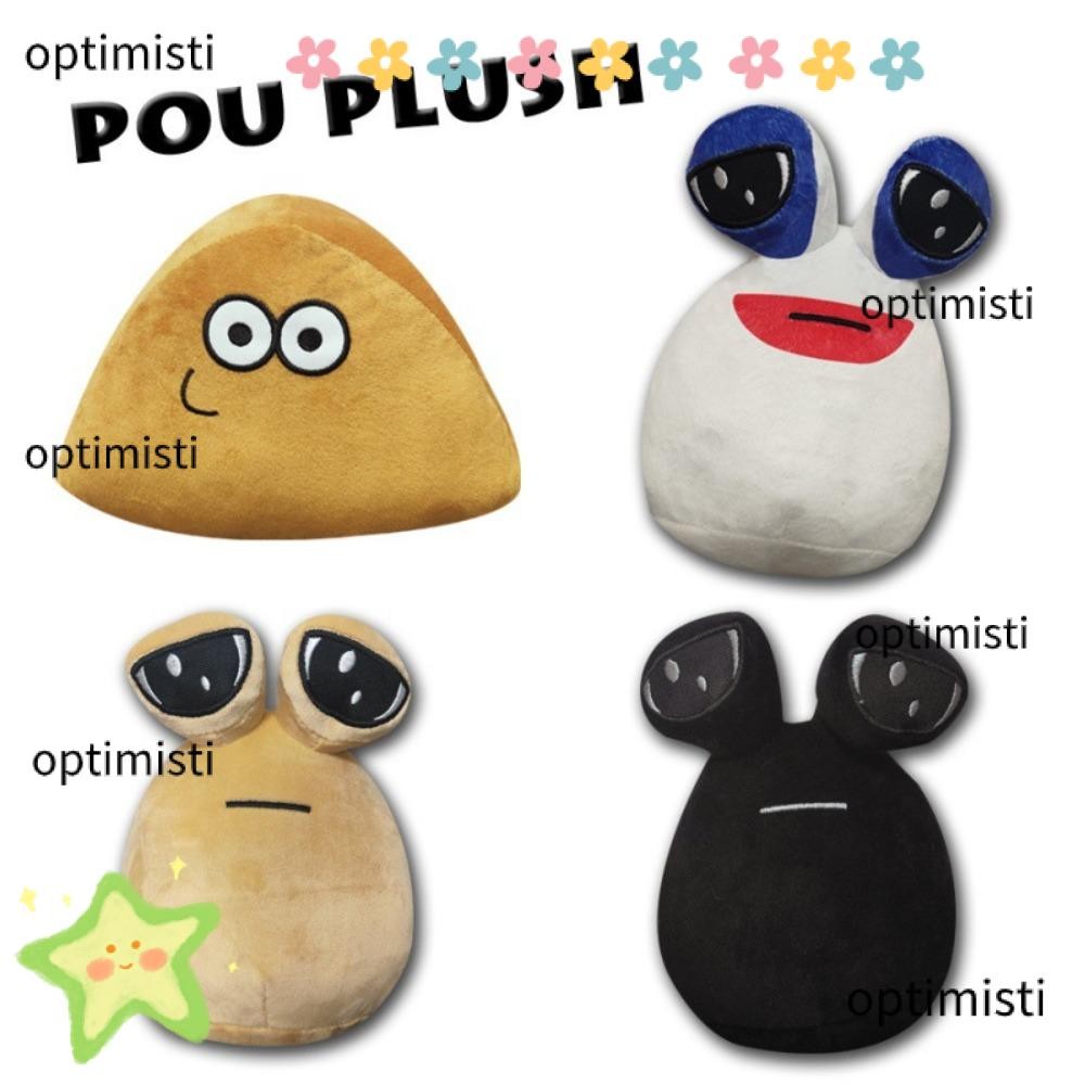 OPTIMISTI Pou Plush Toy, My Pet Alien 22cm/8.6in Cartoon Alien Toy, Pou ...