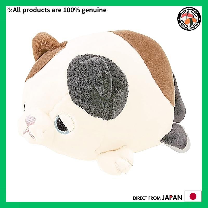 Riub Heart mascot marshmallow animal Mike neko Yuzu (total length about ...