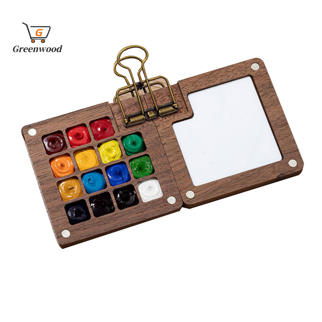 GRA Mini Watercolor Paint Box Compact Artist Travel Set Portable ...