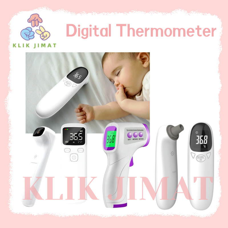 READY STOCK!!!High Quality Infrared Ear Thermometer Baby Child Adult ...
