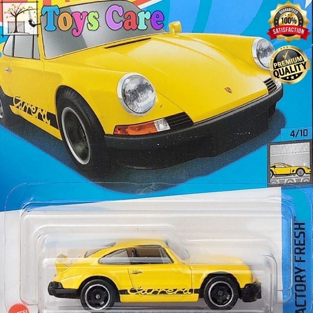 Hotwheels PORSCHE 911 CARRERA RS 2.7 Yellow 2024 - GT2 GT3 RWB LBWK ...