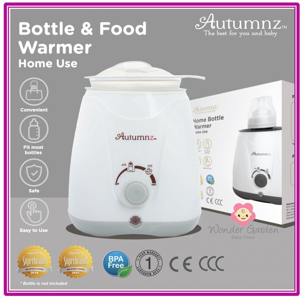 Autumnz Bottle & Food Warmer (Home Use Warmer | SIRIM Certified ...