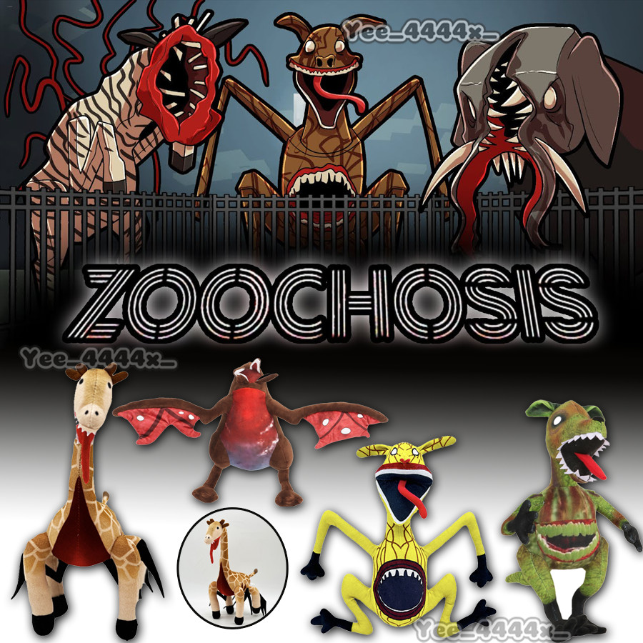 Game Zoochosis Plush Doll | Animal Psychosis Zoochosis Stuffed Doll ...