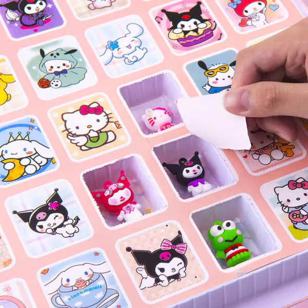 sticker cute sticker book sticker nama buku sekolah Sanrio stiker gadis ...