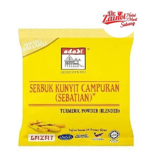 Adabi Turmeric Powder Blended 30g | Shopee Malaysia