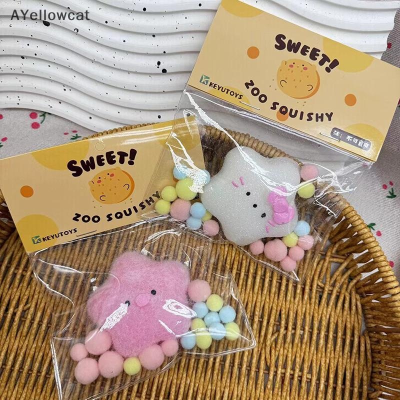 AY Cartoon Hello Kitty Squeeze Toy Pinch Squishy Hand Relax Toy Deion ...