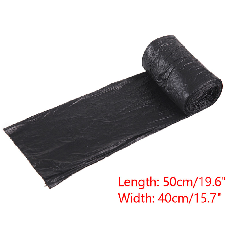 guyumao 1Rolls 50*60cm Garbage Bags Single Color Thick Convenient ...