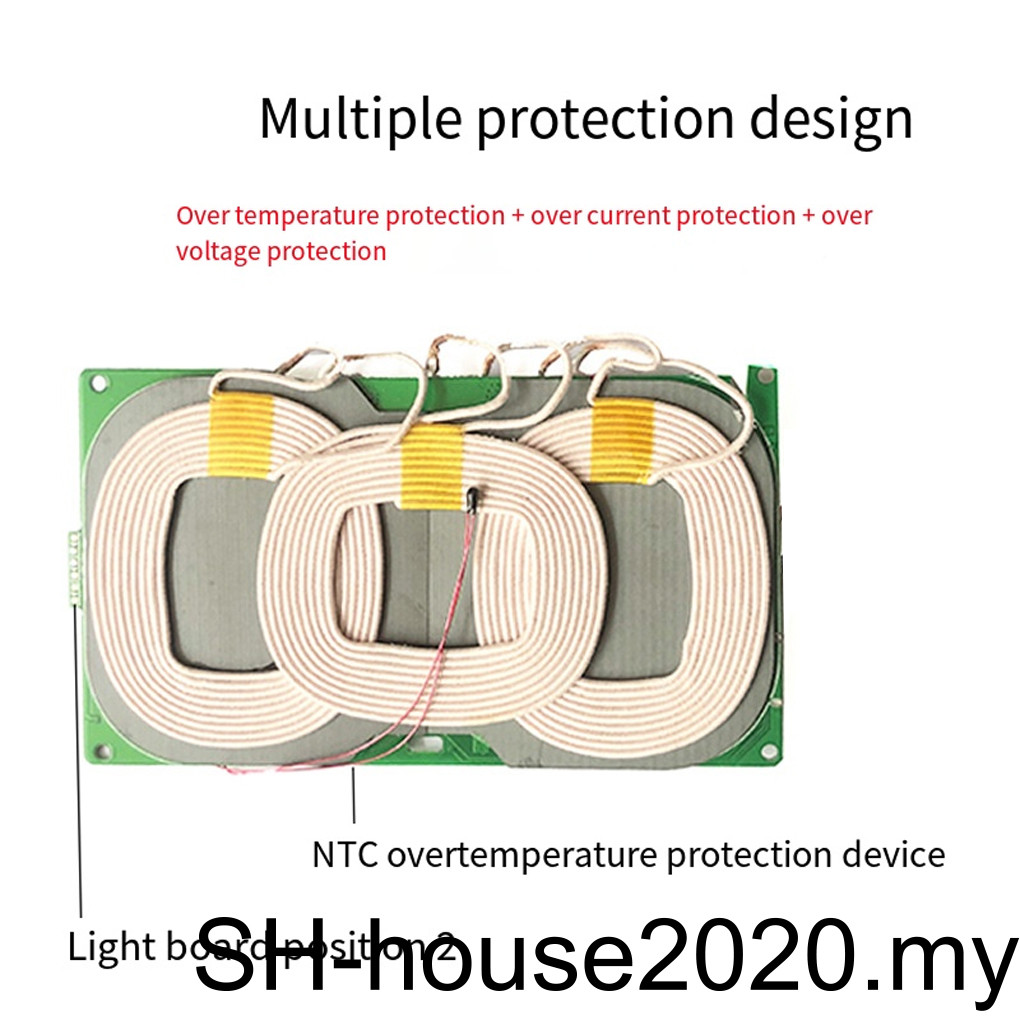 PCB Fast Charging Needs QC0 15W Wireless Charger Transmitter Module ...
