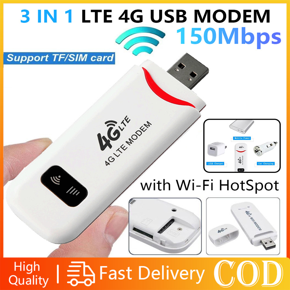 4G LTE Wireless Wi-Fi Dongle 150Mbps Modem Stick,Usb Wifi4 Adapter 4G ...