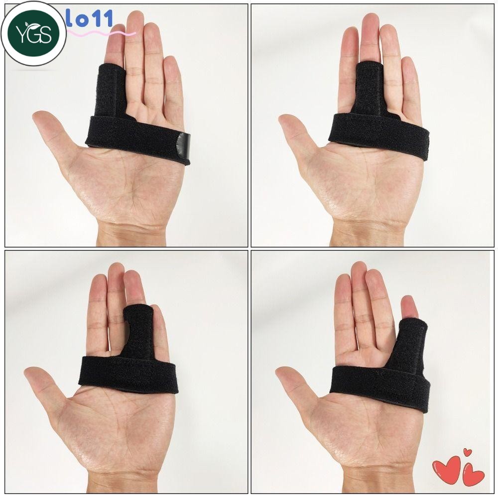 YGS Trigger Finger Support, Cloth Metal Pain Relief Finger Splint Brace ...