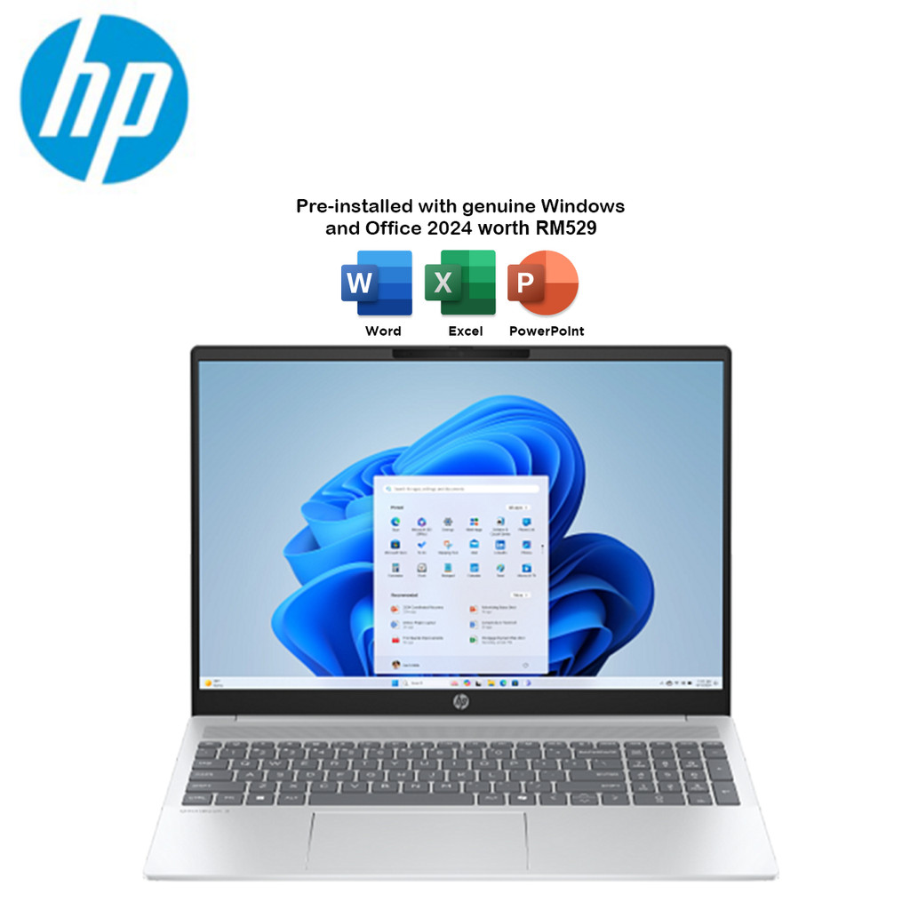 HP OmniBook 5 16-bc1011AU 16" 2K Laptop Glacier Silver ( R7-8840U, 16GB ...