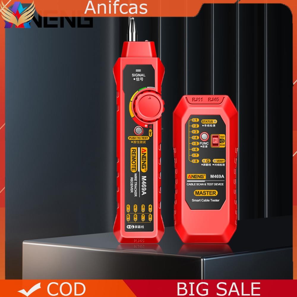 M469A Measure Cables Tool Smart Cable Finder Multi-function (Red ...