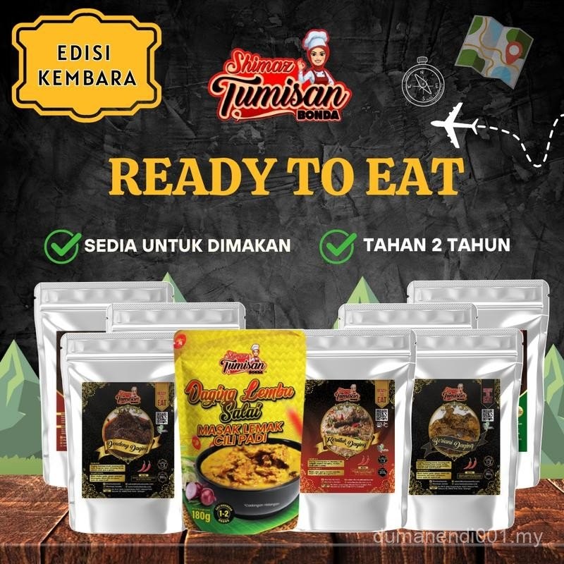 RTE ( READY TO EAT) 15 JENIS MAKANAN SIAP UNTUK DIMAKAN seperti Kerutuk ...