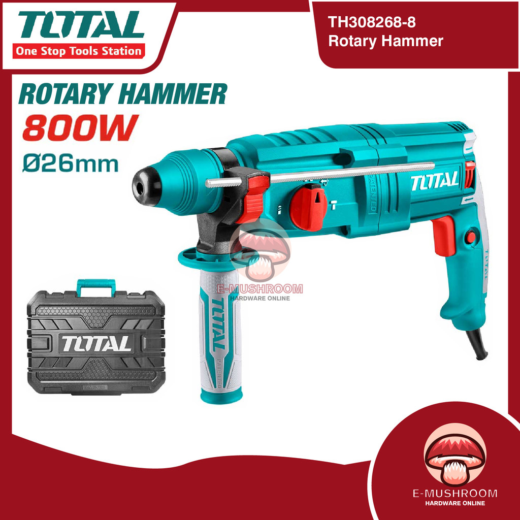 Total TH308268-8 Rotary Hammer 26mm 800W | Shopee Malaysia