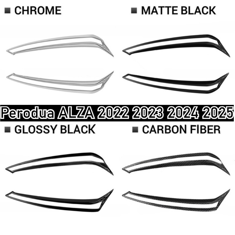 Perodua ALZA 2022 2023 2024 2025 New Facelift Head Lamp Cover Head Lamp ...