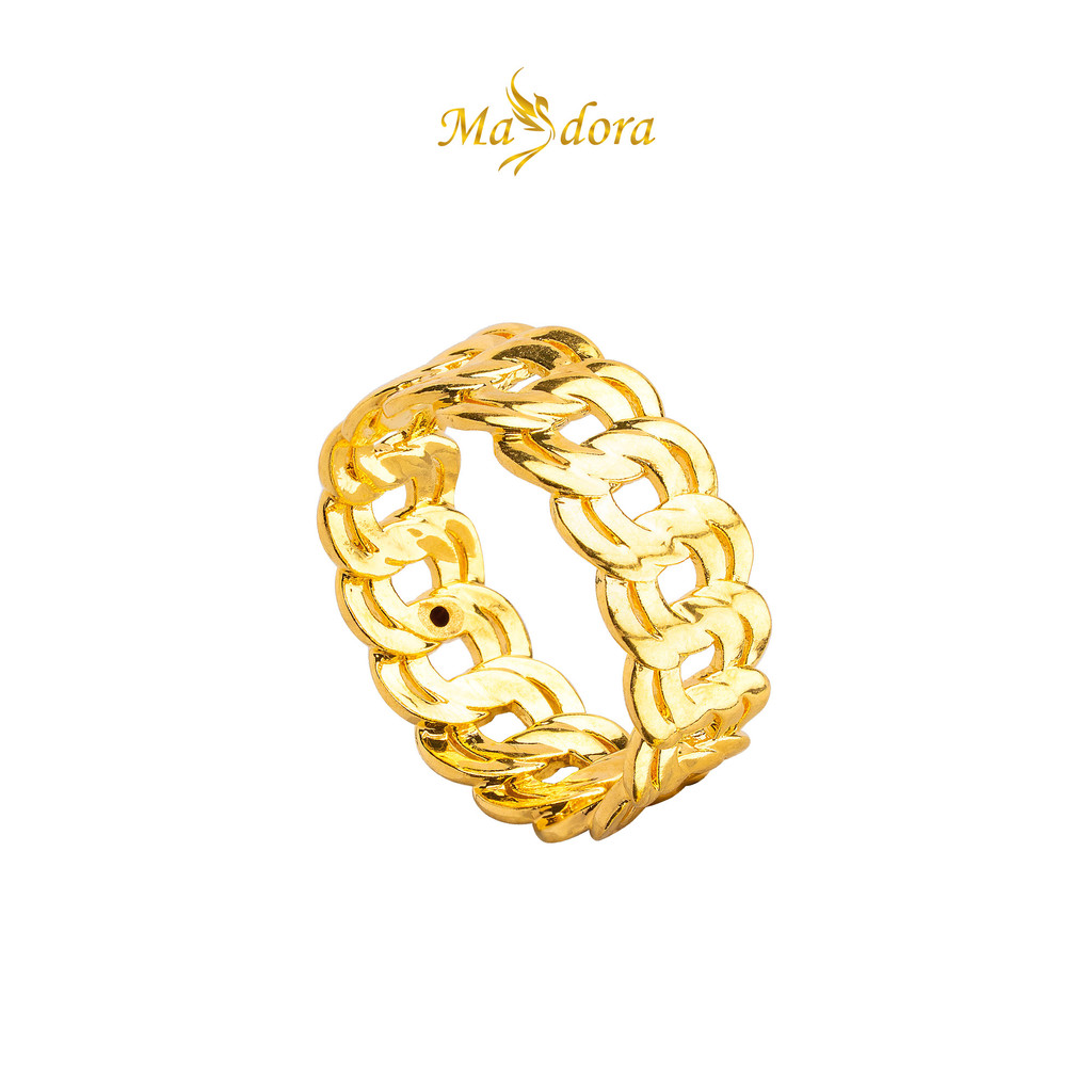 MASDORA 916 Gold Ring Rings Cincin Emas ~ HG Coco King 6mm (EMAS 916 ...