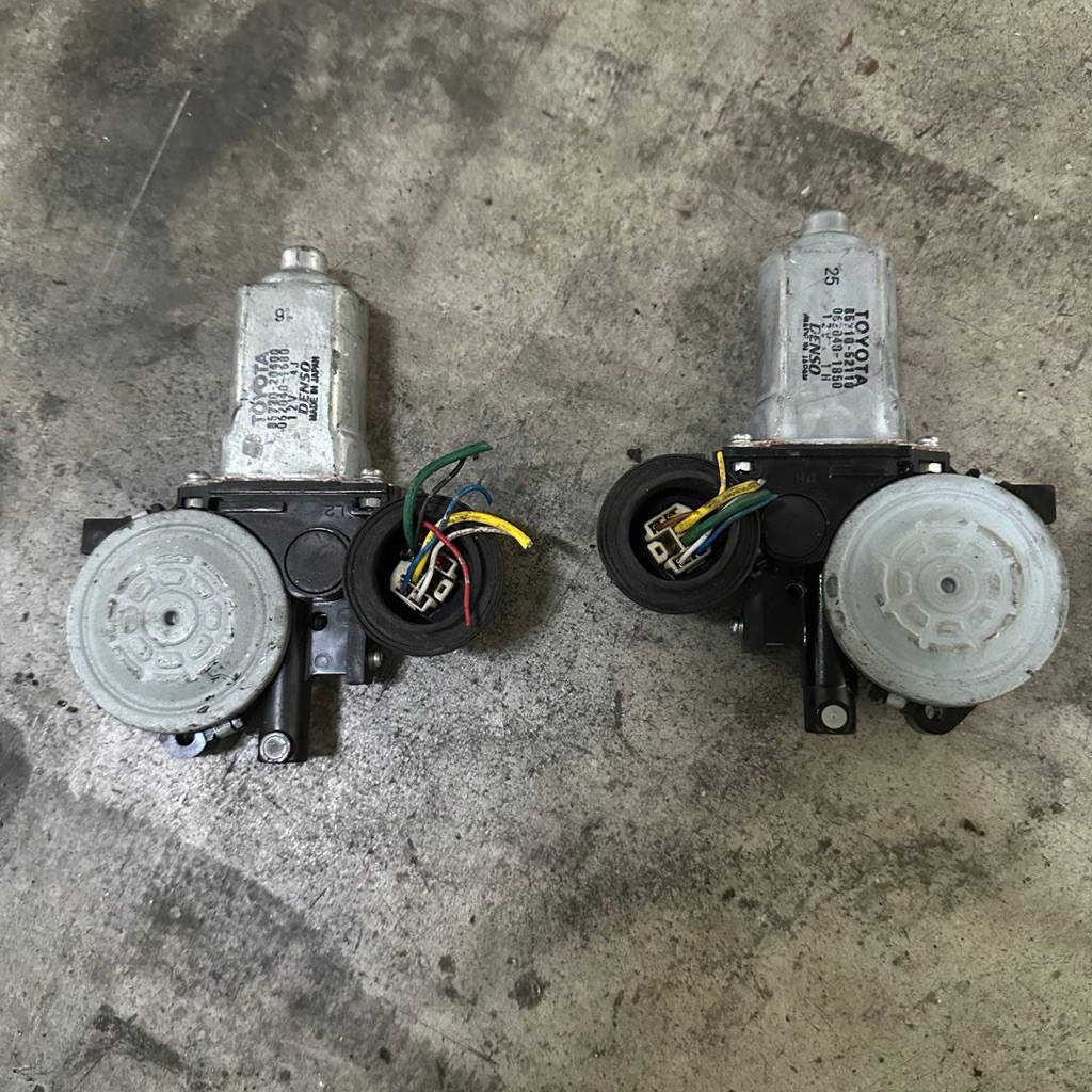 TOYOTA ALPHARD ANH10 REAR POWER WINDOW GEAR MOTOR ORIGINAL USED FROM ...
