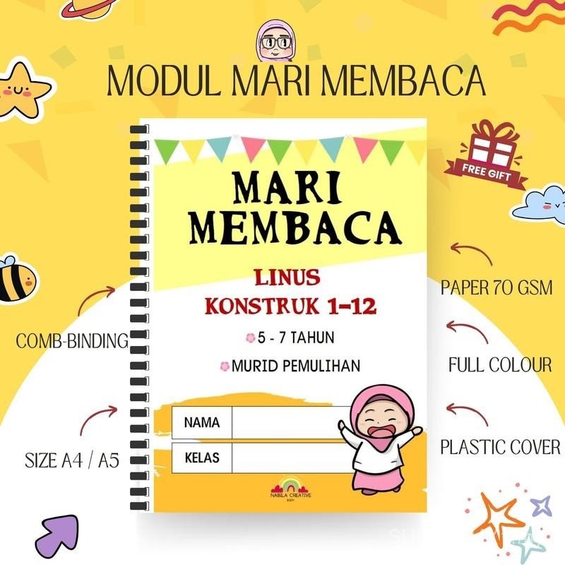 Modul Mari Membaca – Buku Bacaan Mudah untuk Kanak-Kanak | Shopee Malaysia