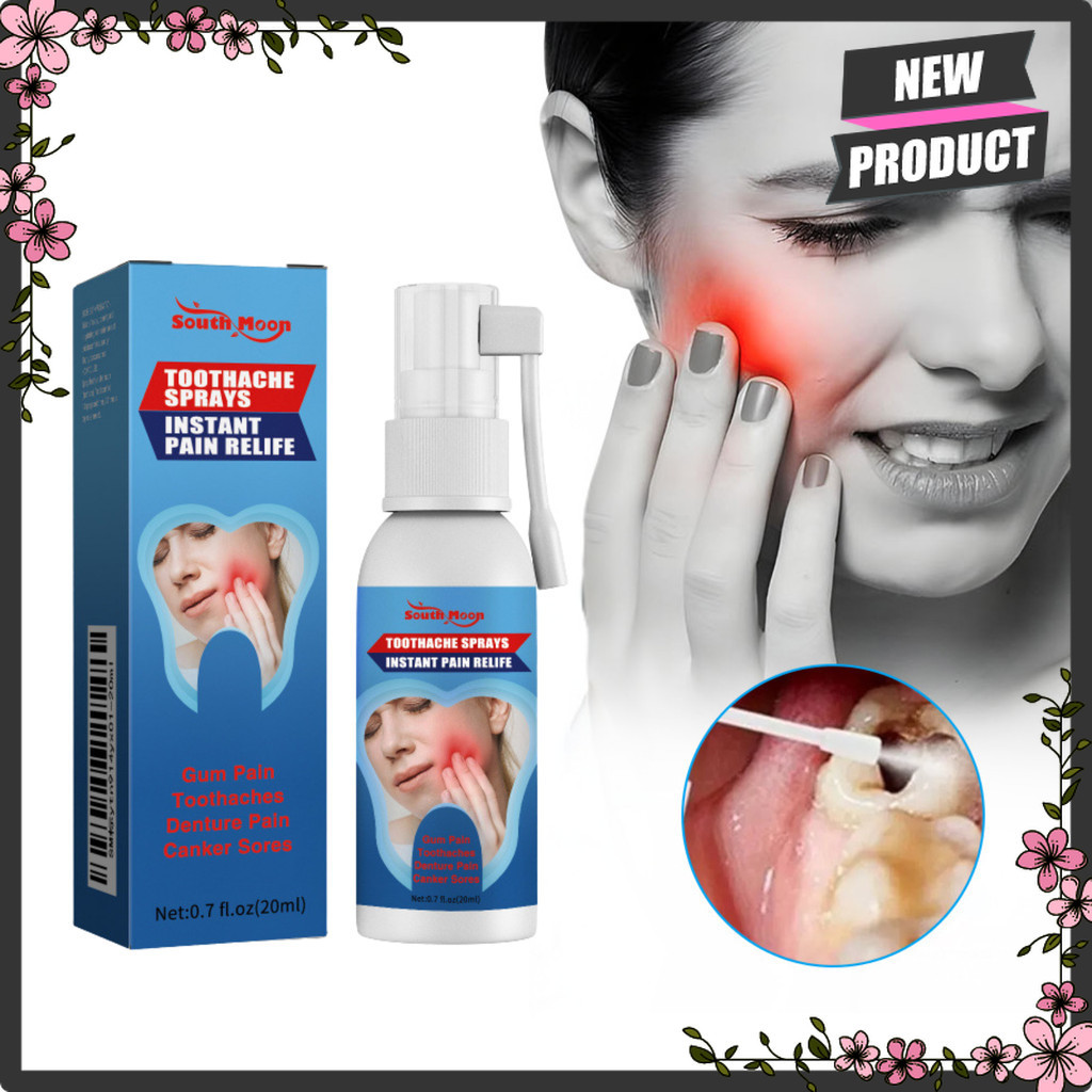 Ori Ubat Sakit Gigi Berlubang Toothache Spray Pain Relief Gel Mouth ...