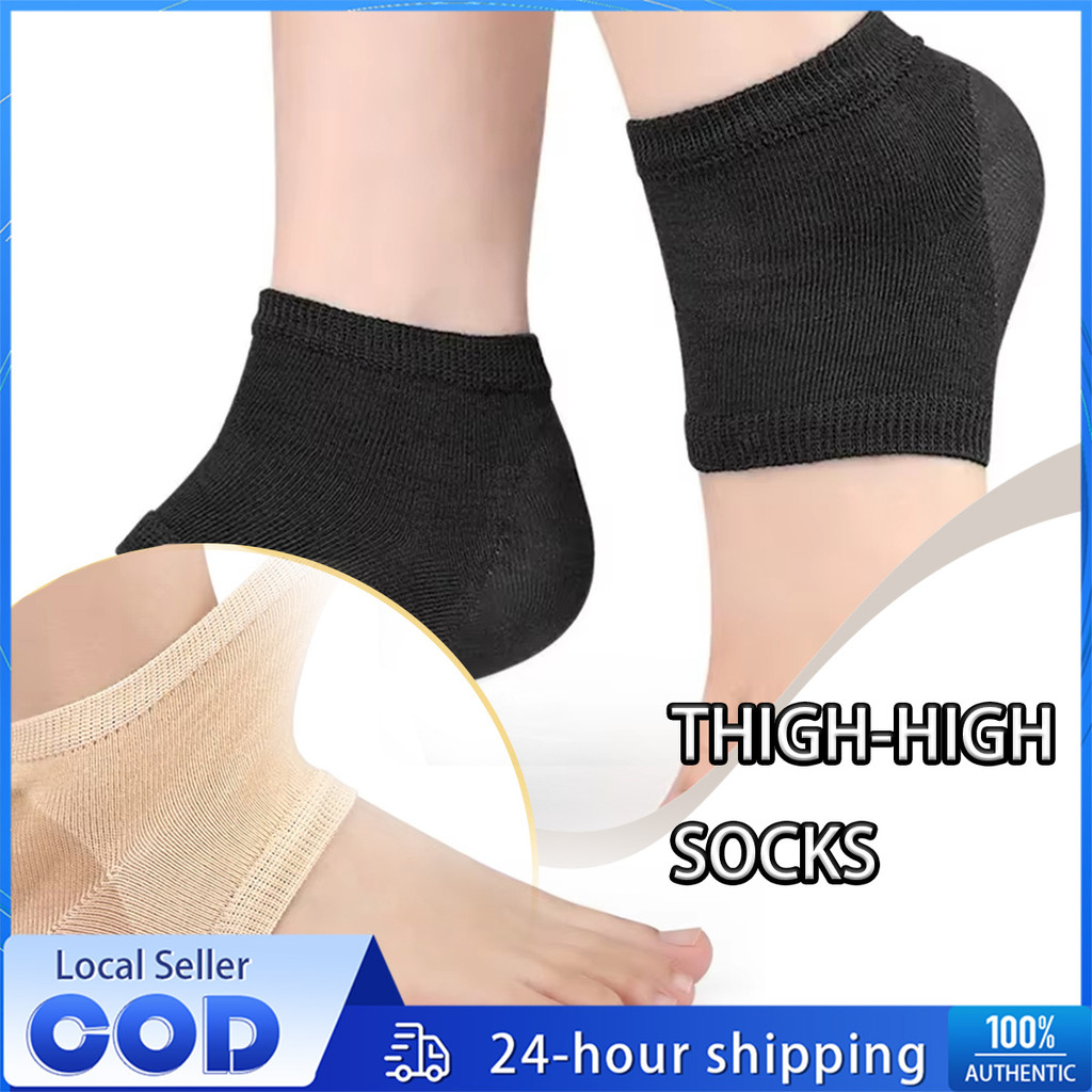 1Pair Gel Moisturizing Heel Socks Spa Sock for Foot Care Foot ...