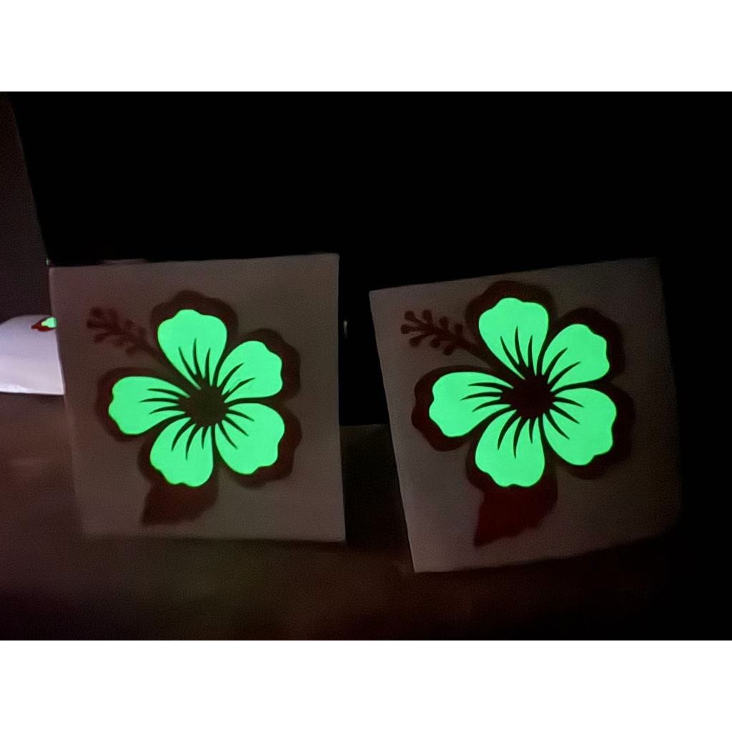 bunga raya sticker kemerdekaan glow in the dark sesuai tampal motosikal ...