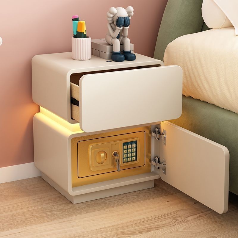 Beside Table with Safety Box Safe Box Password Safe Office safe Bedside ...