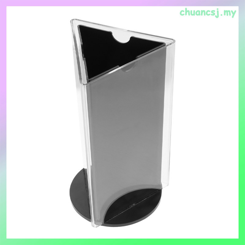 Dining Table Price Tag Poster Stand Acrylic Label Menu Sign Holder The ...