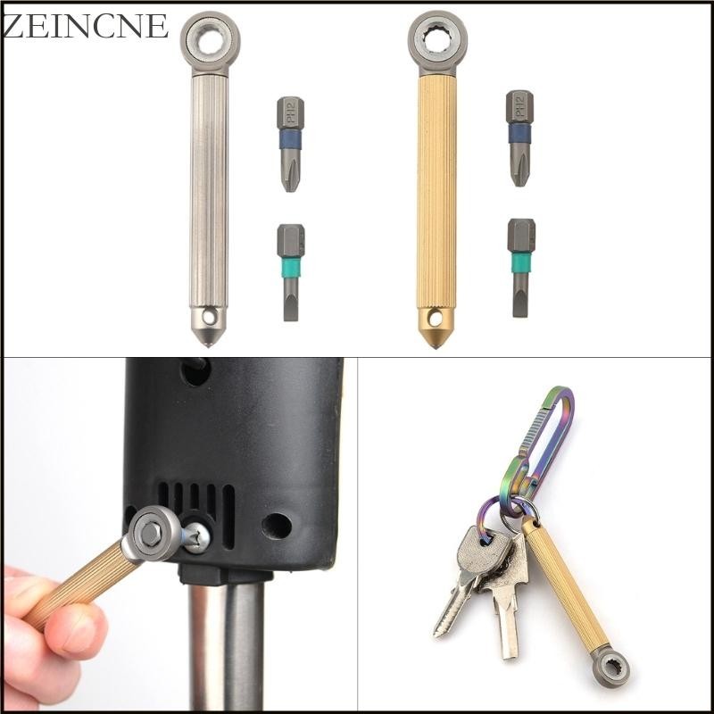 Zein Steel Magnetic Screwdriver Ratcheting Wheel Screwdriver With Cross ...