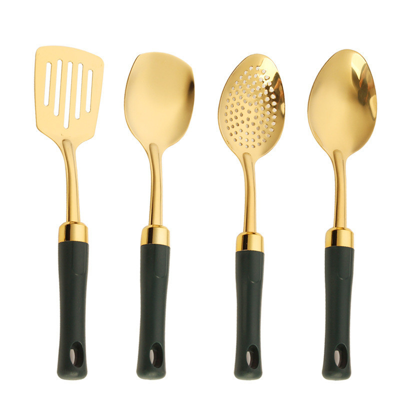 Spatula, spatula sayur goreng isi rumah, peralatan dapur, besi, keluli ...