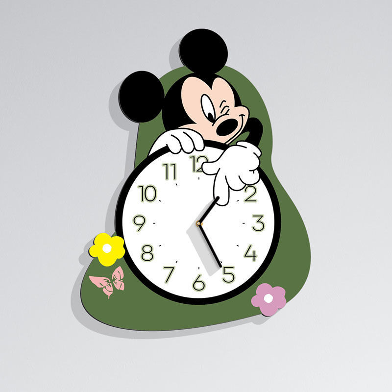 Spot goods digital clock muji clock jam loceng Kartun kanak-kanak 2024 ...