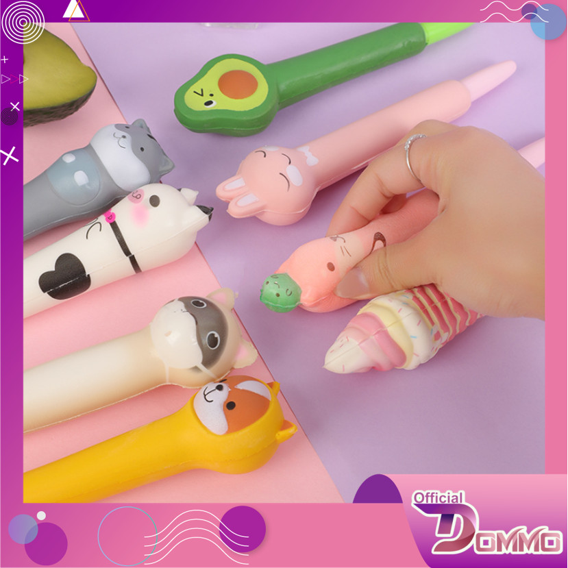Dommo - S6265 Cute Cartoon Squishy Pen/Squishy Gel Ballpoint/Squishy ...