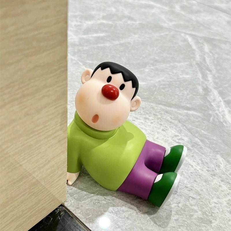 Doraemon Konta Takeshi Phone Holder Cute Cartoon Doll Toy Model Phone ...