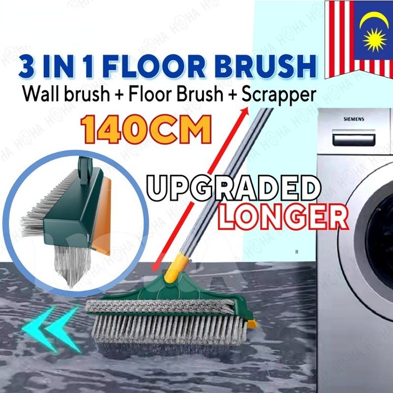 【READY】3IN1-Toilet-Brush-Magic-Scrub-Broom-Penyapu-Lantai-Penggosok ...