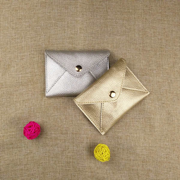 beg duit wanita kecil beg duit Dompet syiling, gesper kulit tulen ...