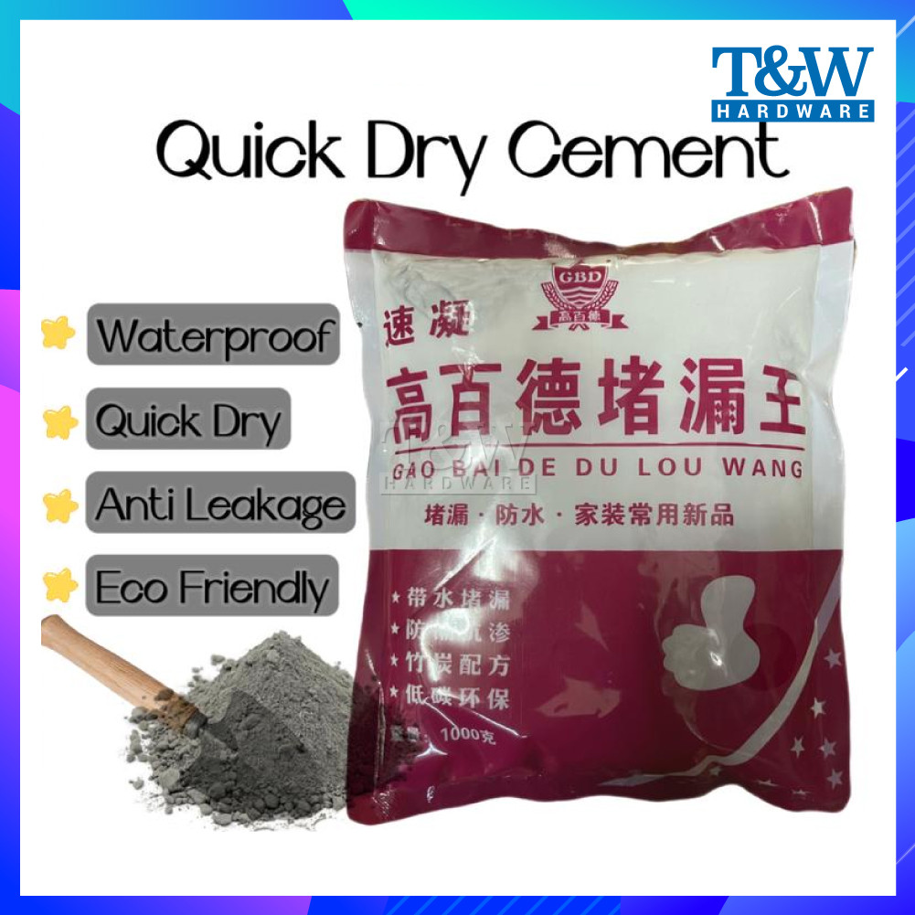 Simen WaterProof Cement Quick Dry Simen Kalis Air Cepat Kering Untuk ...