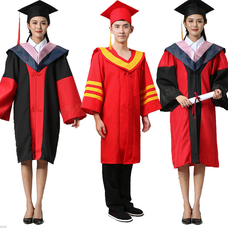 Principal clothing/Tutorial Clothes/Gown of doctor degree/Graduation ...