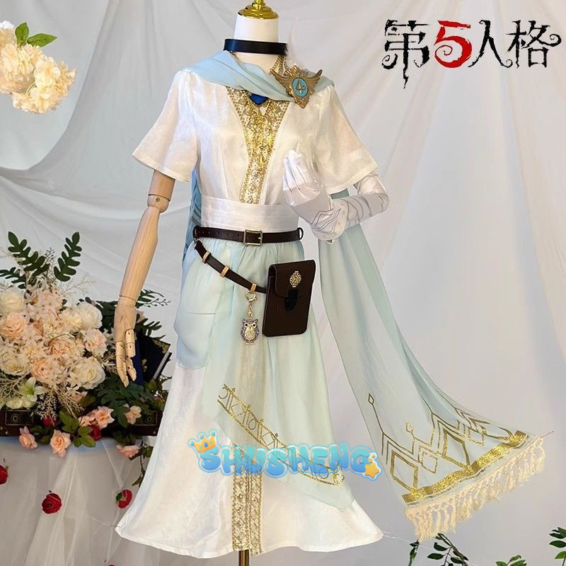 Identity V cos Eli Clark pure white prophet cosplay 4th anniversary ...