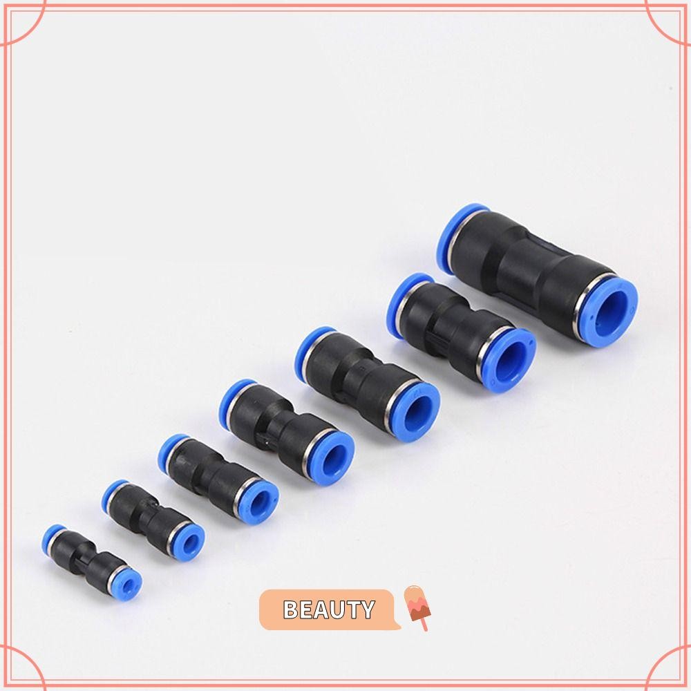 BEAUTYONE Push To Connector, Plastic Straight Reducer Fitting, Push-to-Connect Fittings Union ...