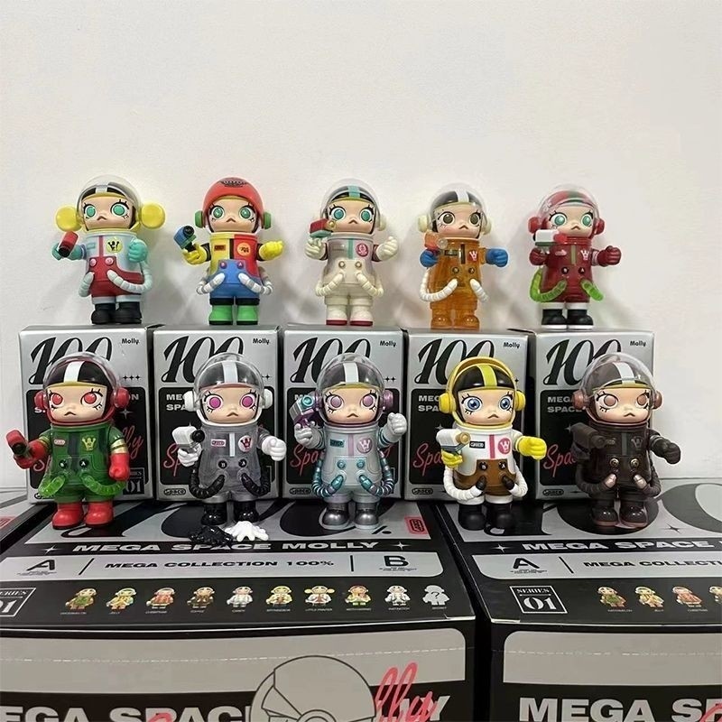 Popmart POPMART MEGA Collection Series 100 SPACE MOLLY Anniversary ...