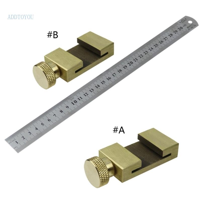 【3C】 Steel Ruler Positioning Block Ruler Limiters Measuring ...