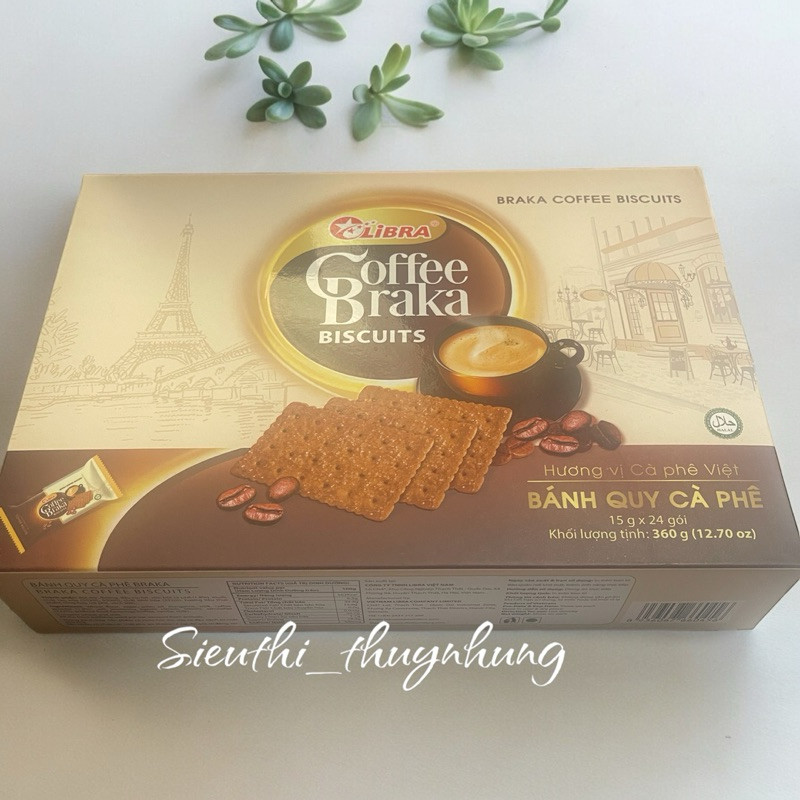 Braka Coffee Biscuits 360g (24 Packs * 15g) | Shopee Malaysia